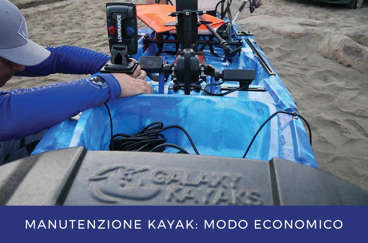 Manutenzione Kayak Modo economico e semplice per riparare i graffi sul ...